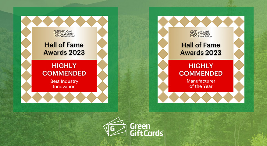 Green Gift Card Triumphs at GCVA Awards | Green Gift Cards