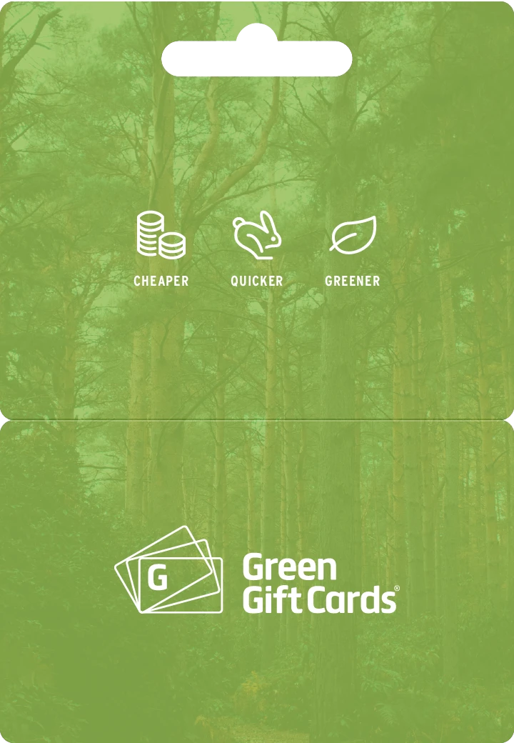 The only truly green alternative to plastic cards | Green Gift Cards